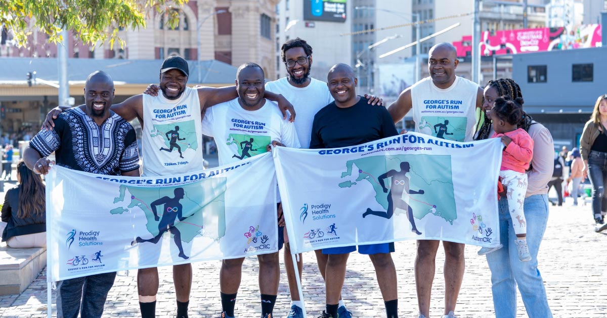 George's Run has raised over $7600 for autism research! | Autism CRC