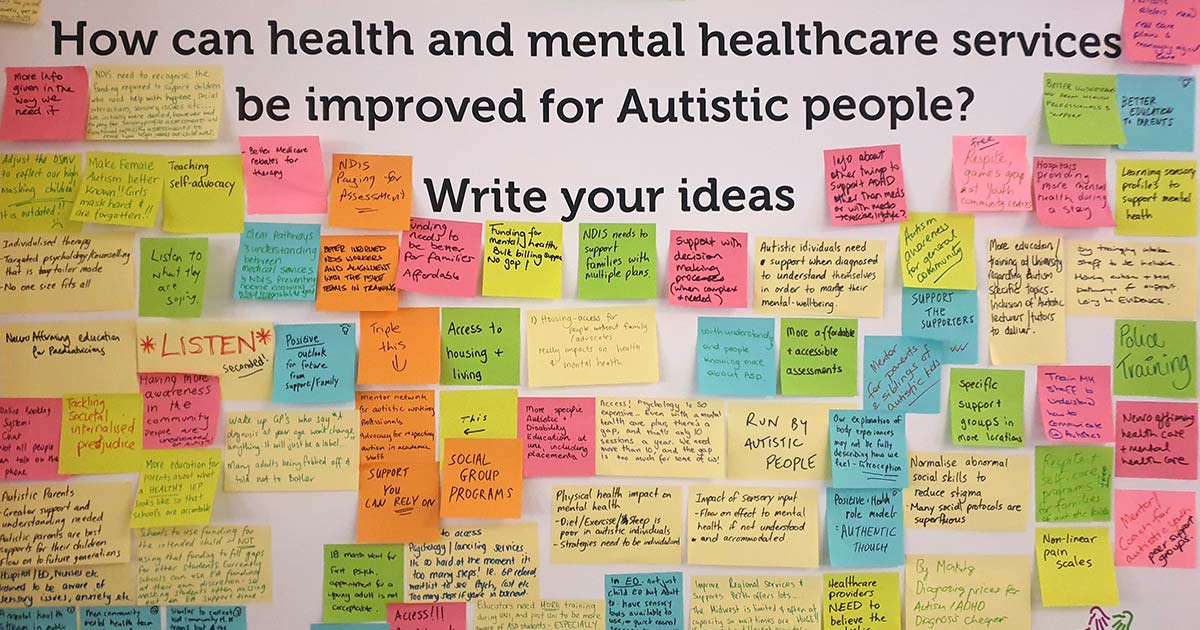 Reimagining health and mental health services for autistic people ...
