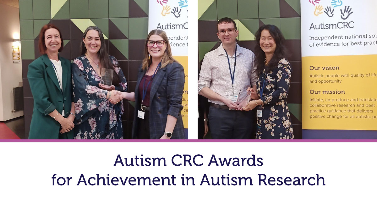 Autism CRC Awards for Achievement in Autism Research | Autism CRC