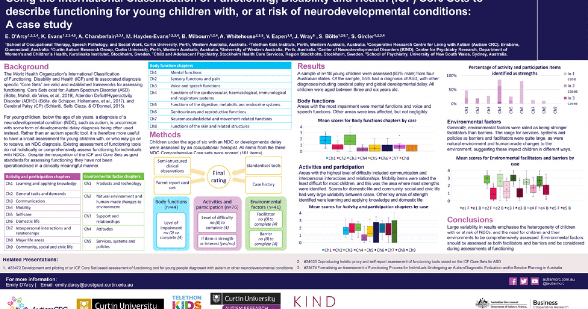 Using the International Classification of Functioning, Disability and ...